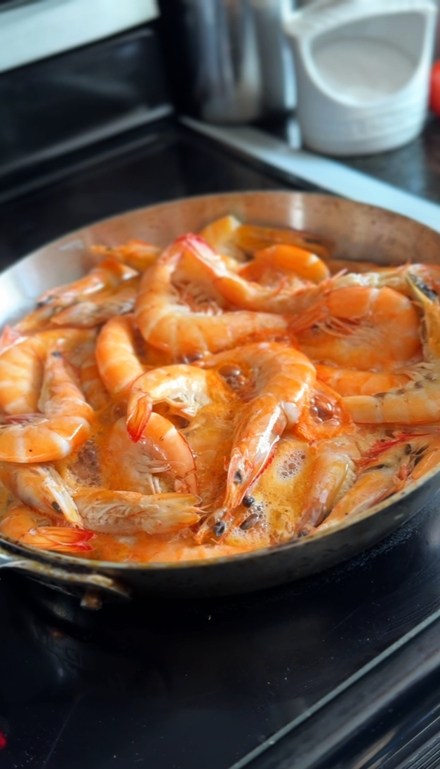 Halabos na Hipon (Steamed Shrimp) – Busogsilog